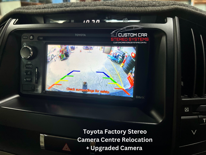 Toyota Land Cruiser 200 Series Reverse Camera Relocation Kit – Custom ...