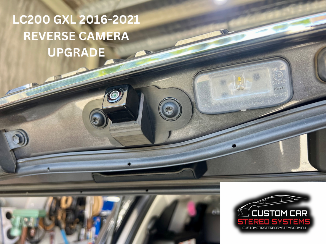 Toyota Landcruiser 200 series 2016 - 2021 Reverse Camera Upgrade ...