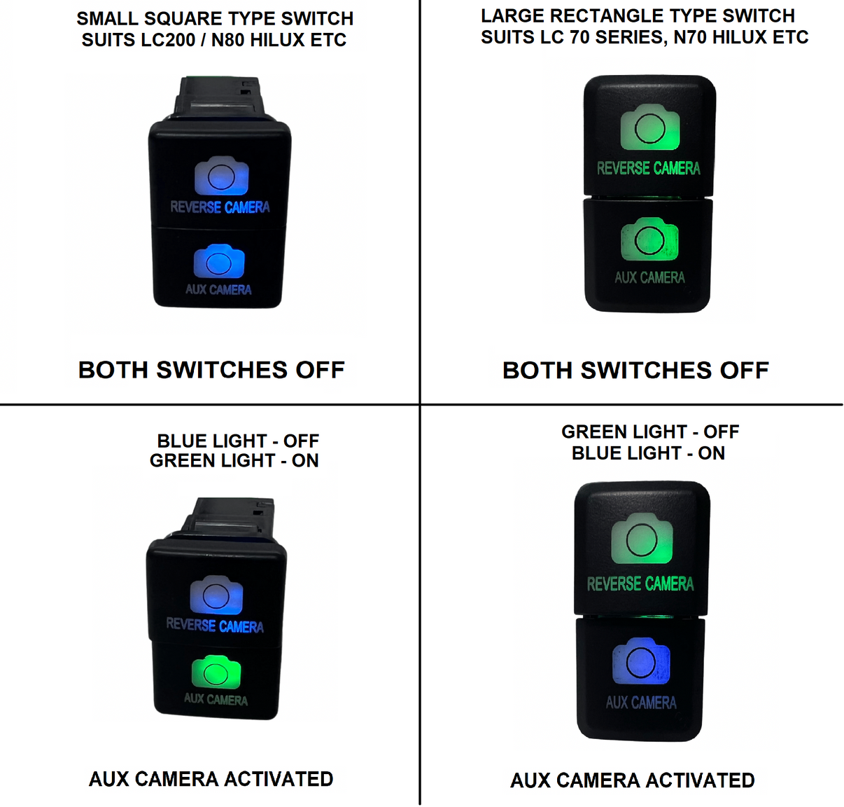 Toyota Dual Camera Switch / Module – Custom Car Stereo Systems